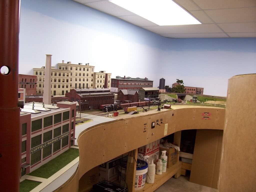 Cantilevered Benchwork in a Garage - Layouts and layout building - Trains.com Forums